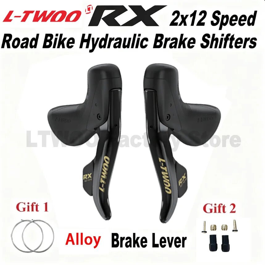 LTWOO RX 2x12 Шифтер для шоссейного велосипеда, цвет RX HD BS AL Pair