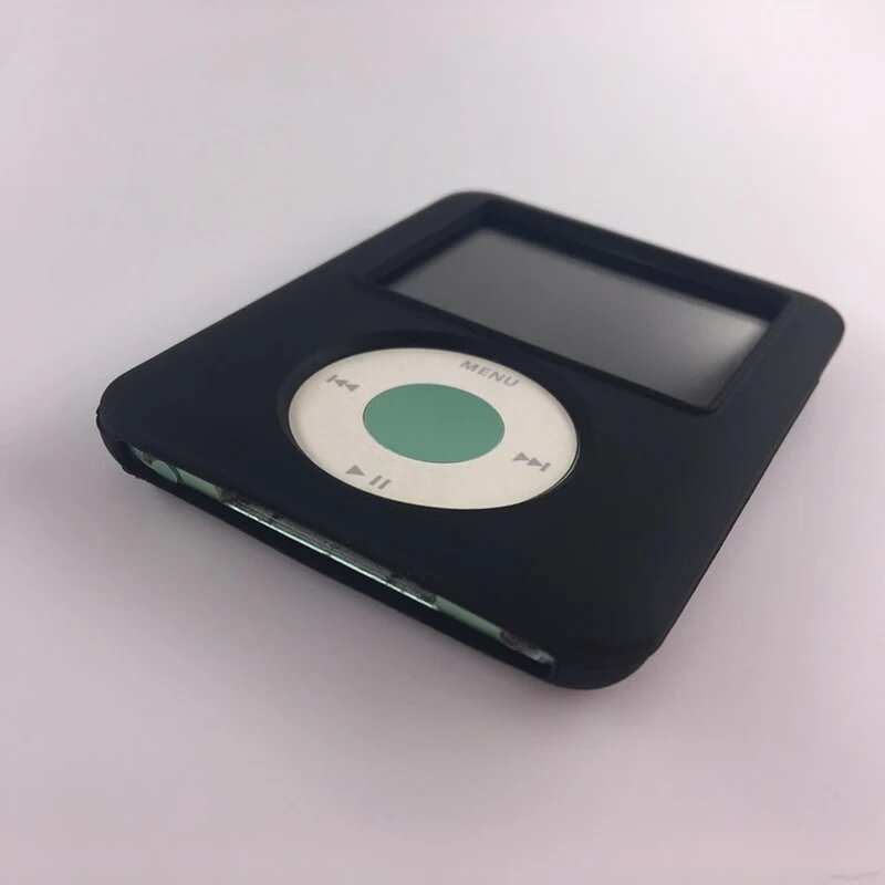 Силиконовый чехол для iPod Nano 3 Black