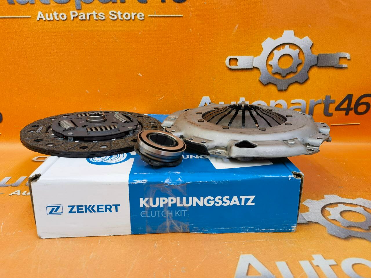 Комплект сцепления с подшипником Фольксваген Т4, Transporter IV 90- мотор 1.9 Zekkert Германия