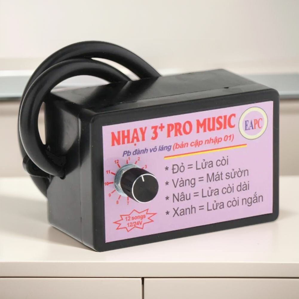 Контроллер автомобильного звукового сигнала 12-24 В с 8/12 звуковыми эффектами, регулировкой громкости для легковых и грузовых авто, лодок надежное управление гудком ---