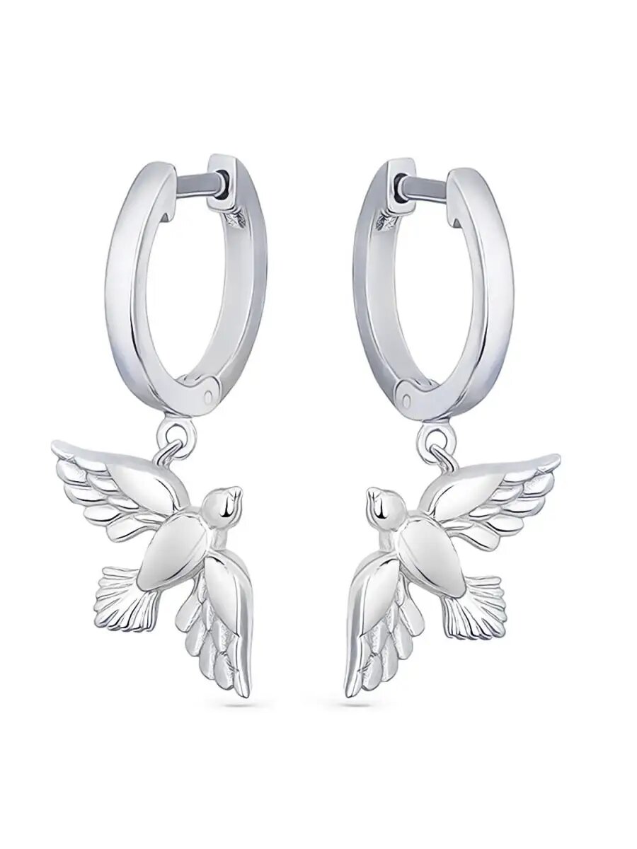 Серьги, серебро, 925 проба