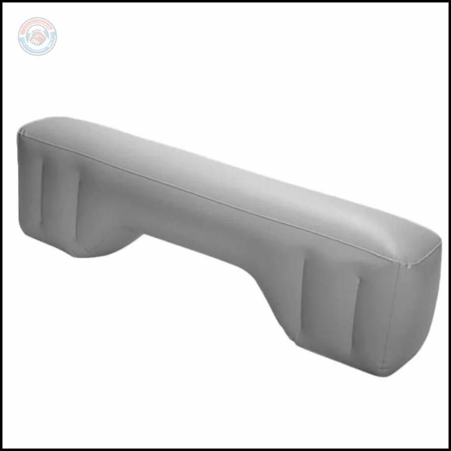 Надувной матрас для заднего сиденья автомобиля, дорожная кровать из флокированного ПВХ, универсальный аксессуар для путешествий и кемпинга, защита от шума и комфортный сон в дороге