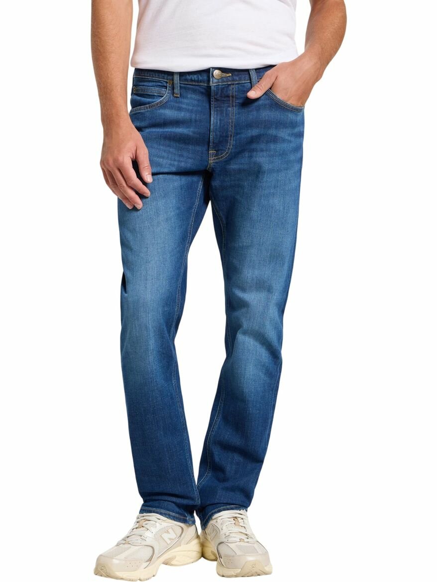 Джинсы зауженные Men Daren Zip Fly Jeans 