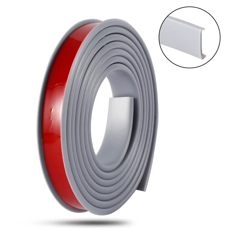 Самоклеящаяся защитная кромка для мебели Unique Solution 5 м 16mm 5meter, Gray