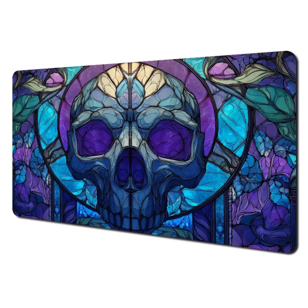 Коврик для игры MTG Skull Stained Glass, 600x350x2mm, Model-1