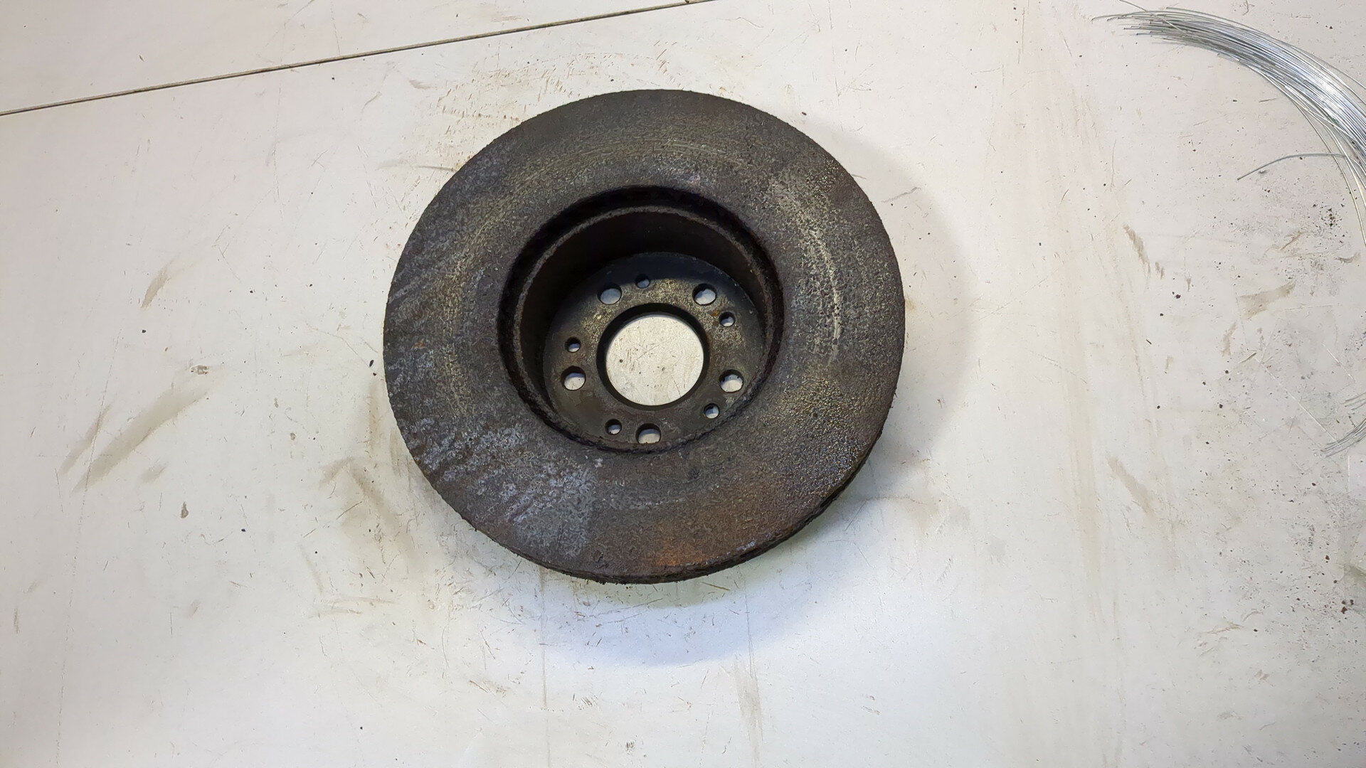 Диск тормозной передний Mercedes S W140 Б/У