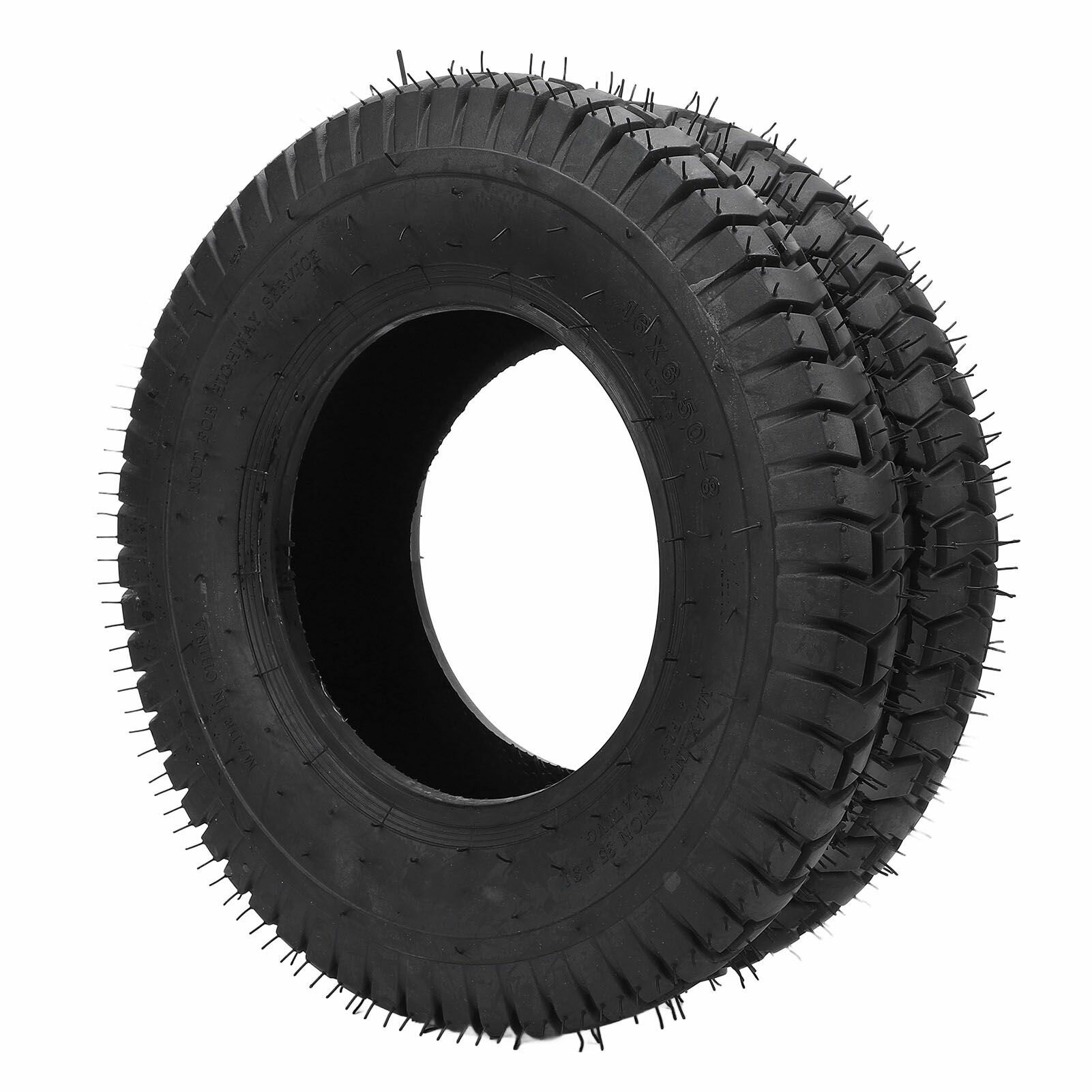 Шина 16x6.50-8, бескамерная, повышенной прочности, 4 слоя, для газонокосилок и садовых тракторов