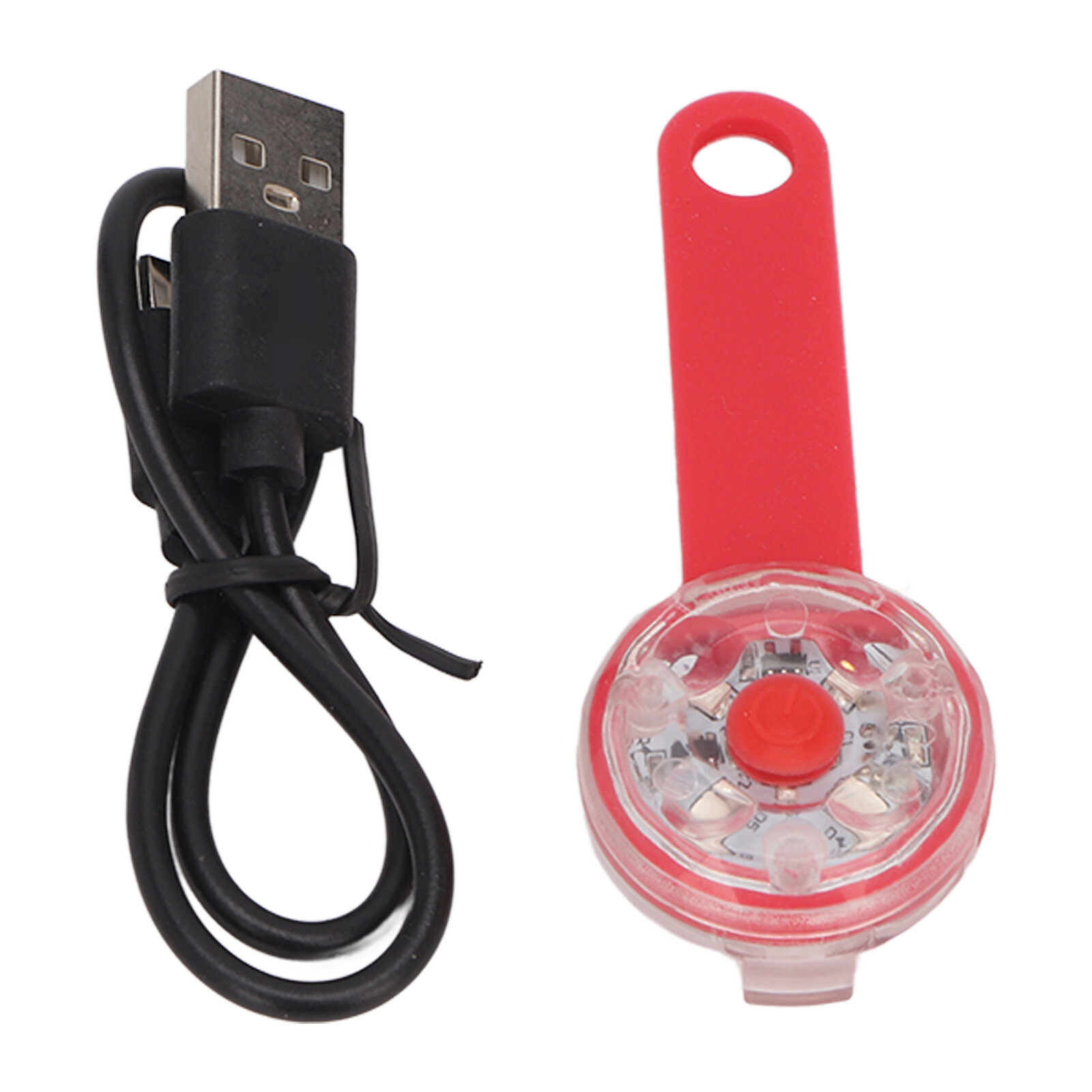 Светильник для собак с LED-подвеской, USB зарядка, водонепроницаемый IPX7, 3 режима света для шлейки, сумки, велосипеда