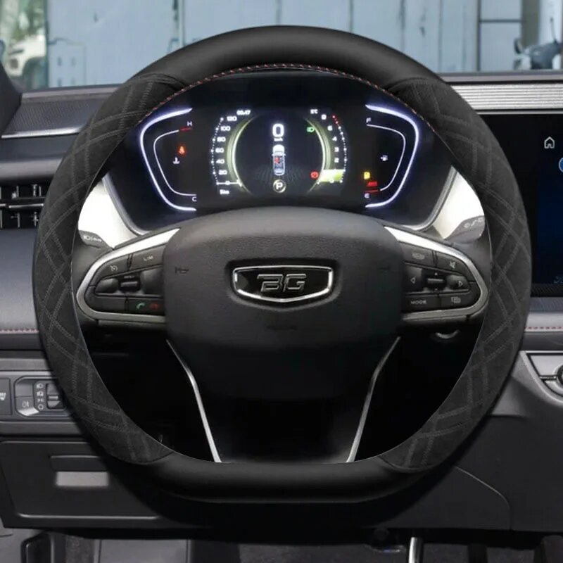 Замшевая ткань для Belgee X50 2023 2024 2025 универсальные противоскользящие защитные Black