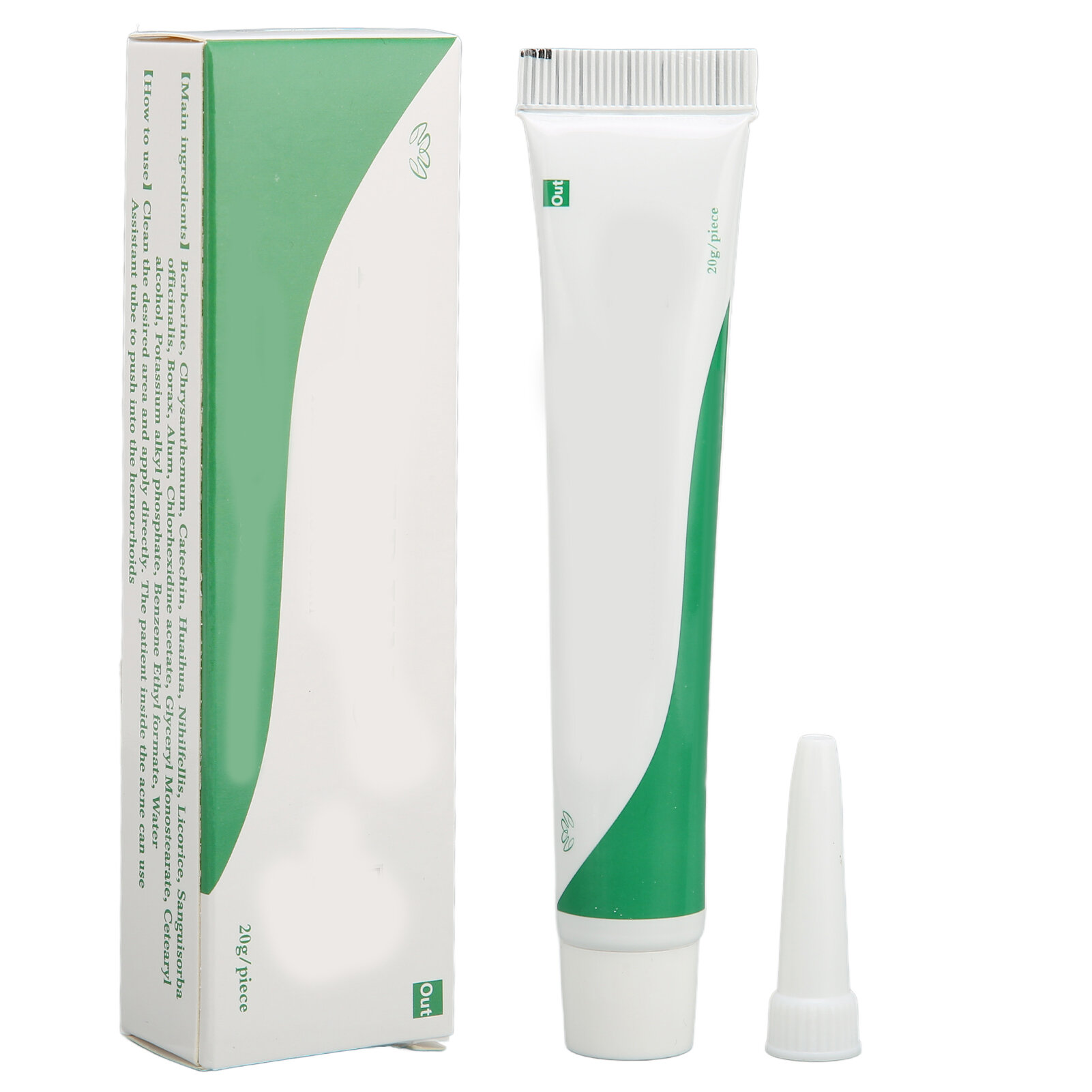 Крем от геморроя для домашнего салона красоты, растительный экстракт, тепловая прозрачная мазь от геморроя 0,7 унции