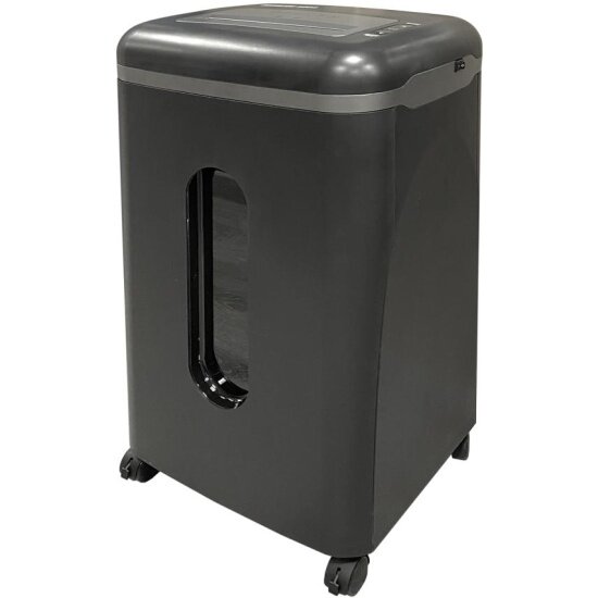 Уничтожитель документов Office Kit S250 4x35 (секр. P-4)/фрагменты/25лист./38лтр./скрепки/скобы/пл. карты/CD