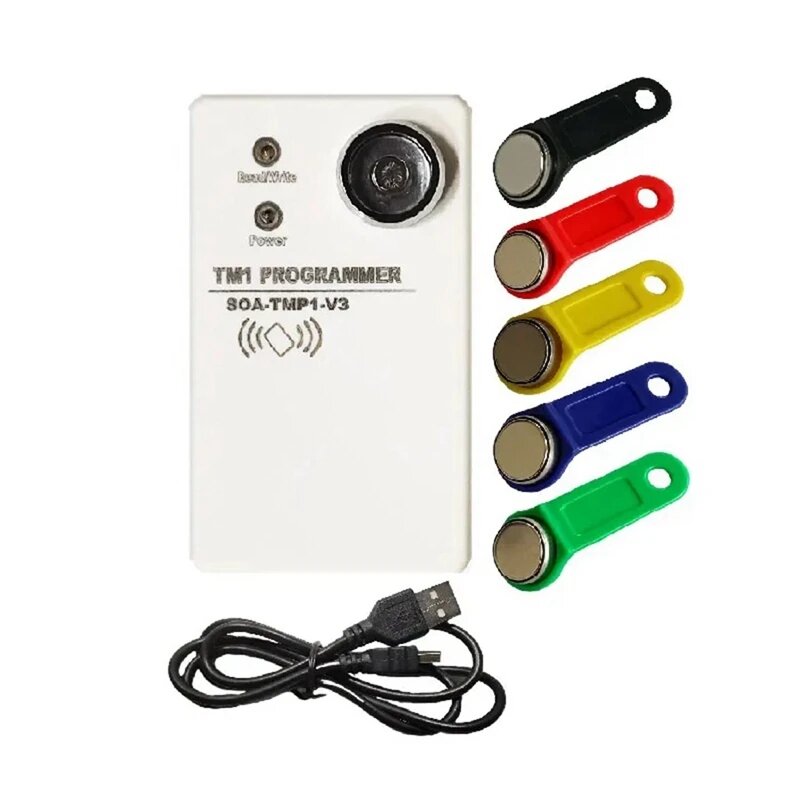 TM1 RFID-копировальный аппарат Дубликатор Ручной RW1990 TM1990 TM1990B Ibutton DS-1990A 125 кГц EM4305 T5577 EM4100 TM Card Reader