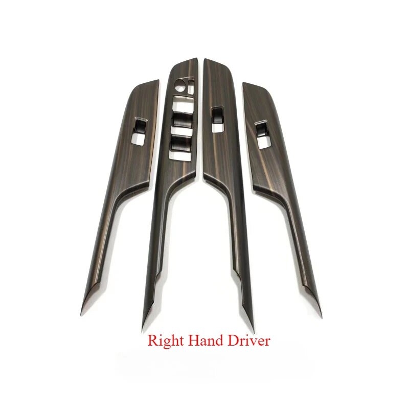 L/RHD для Toyota Harrier Venza XU80 2020-2024 ABS деревянная панель переключения RHD window swtich