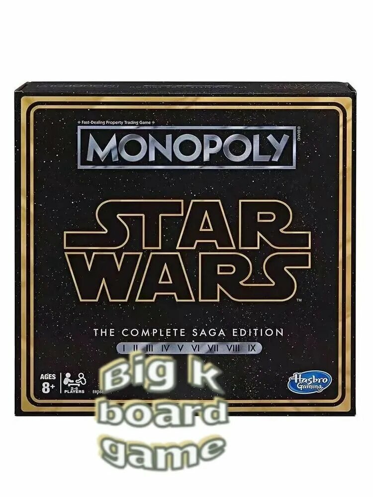 Hasbro Настольная игра Star Wars Legend Edition Многопользовательская настольная игра