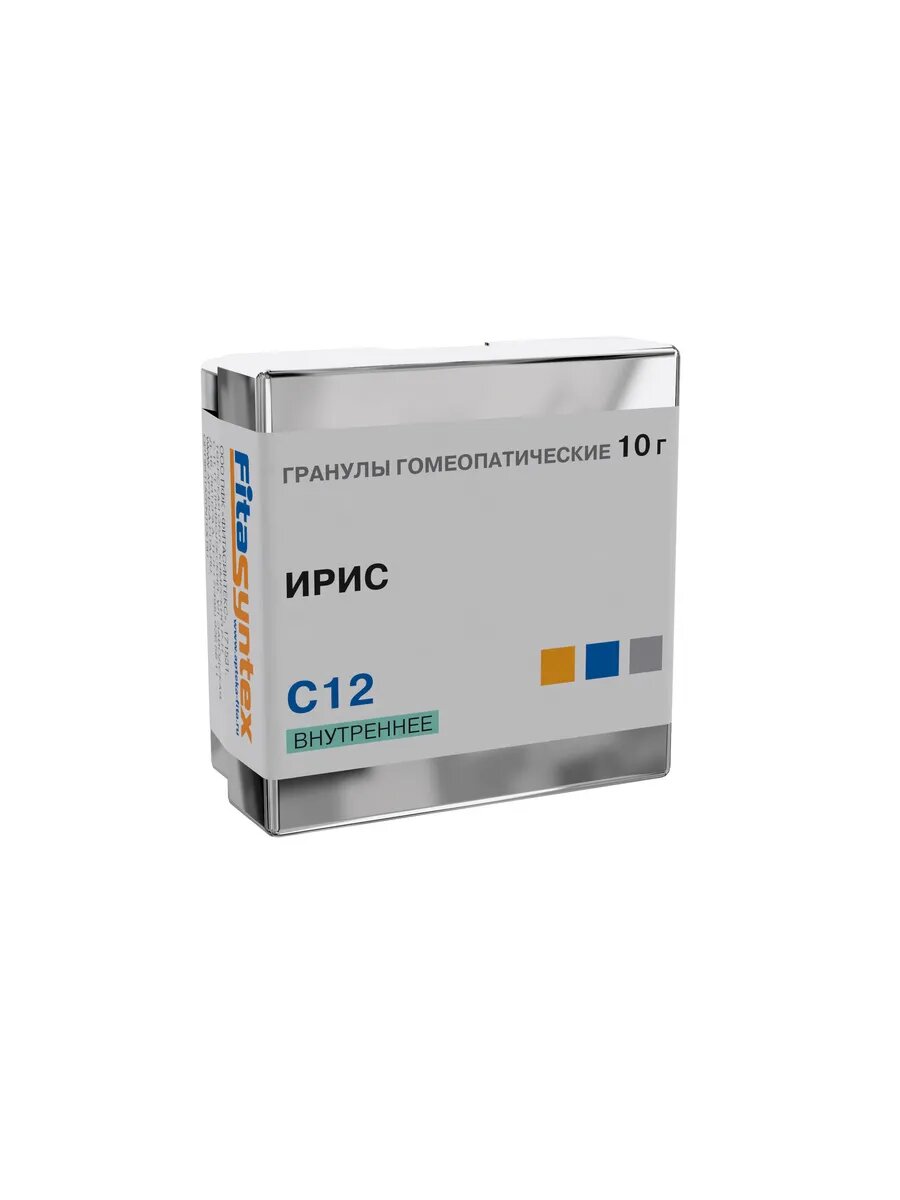 Ирис С12, гранулы гомеопатические моно, 10 грамм , Фитасинтекс