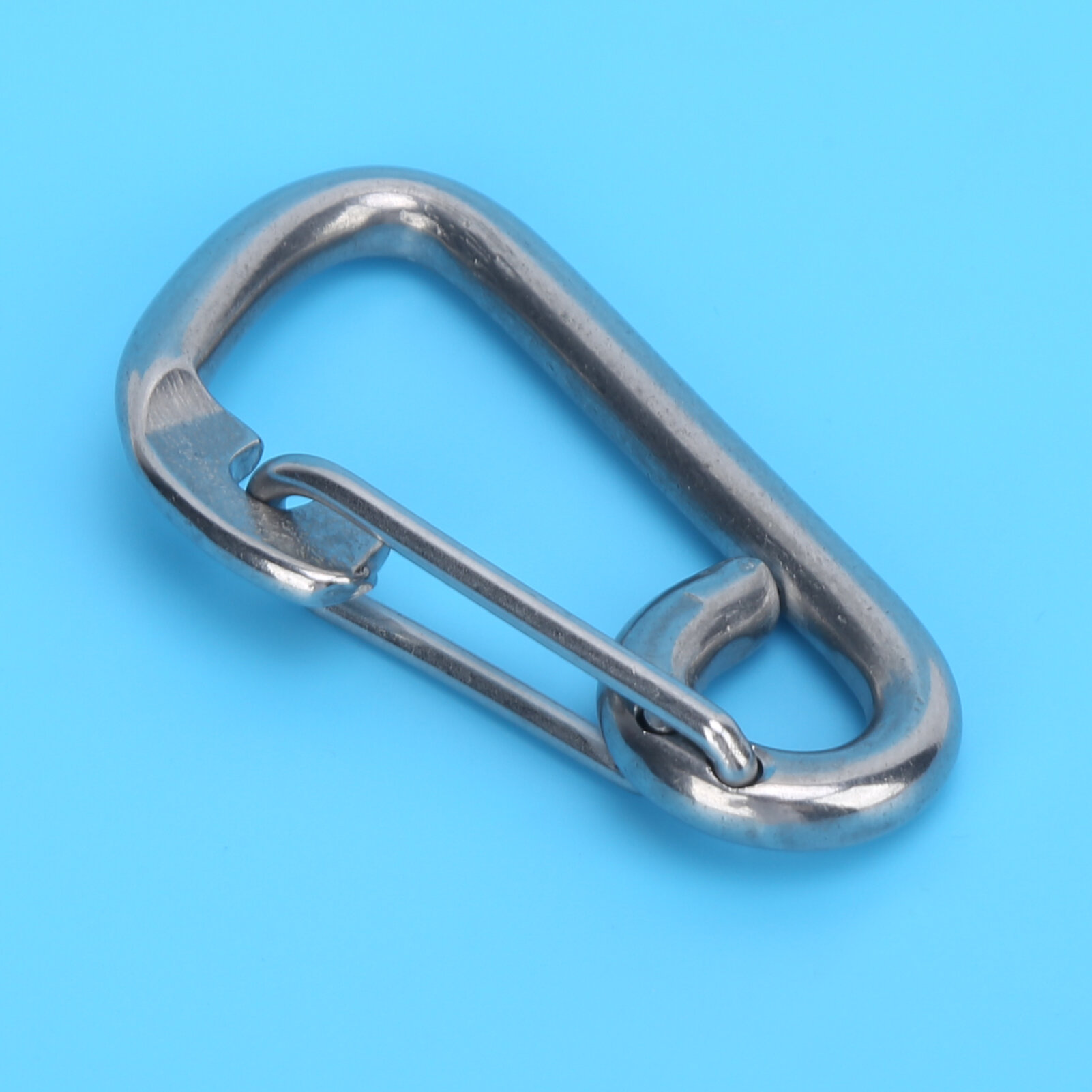 Безопасный крюк, ковка из нержавеющей стали, простые антикоррозийные, антикоррозийные, прочные пружинные защелки, аксессуары (60 мм)