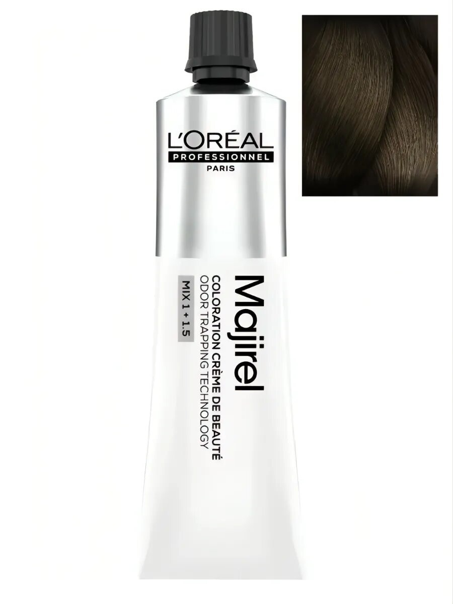 Краска для волос L'Oreal Professionnel Majirel [OTT] Краситель-крем с технологией улавливания запаха, 6