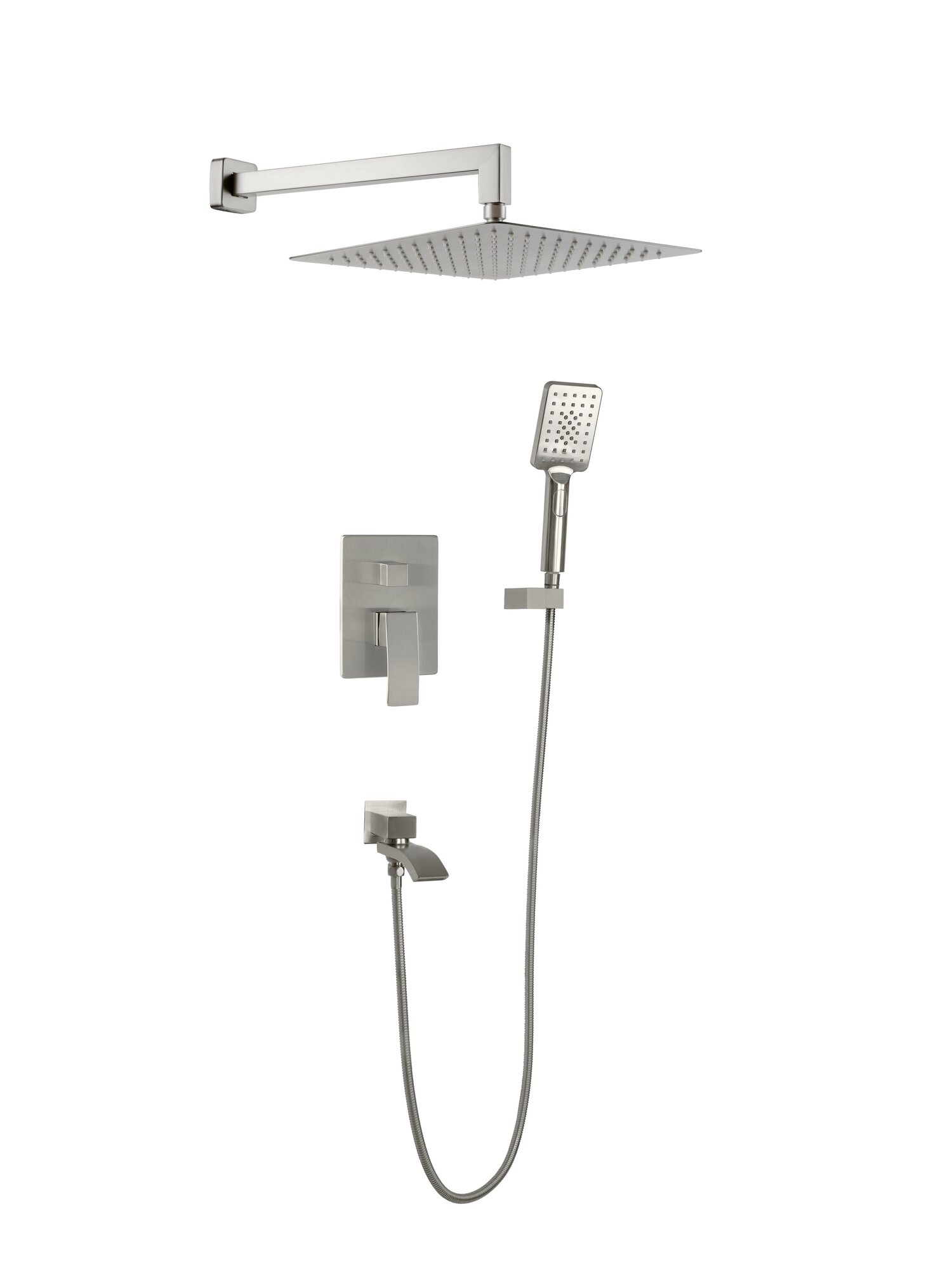 Душевая система FILARETE Waterfall FL1010NK цвет Никель