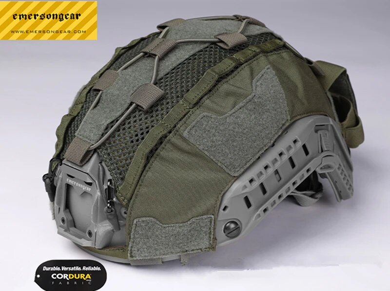 Тактический шлем Emersongear SF Super High Cut, Only Helmet Cover RG, LXL 59 TO 62 CM