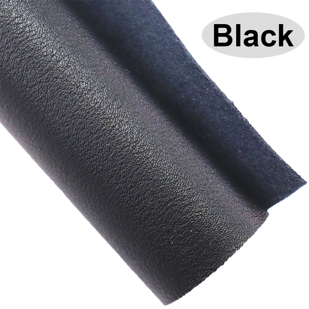 Декоративный кожзам pekvv толщиной 1,2 мм Черный, А4 20 х 30 см, p080a1