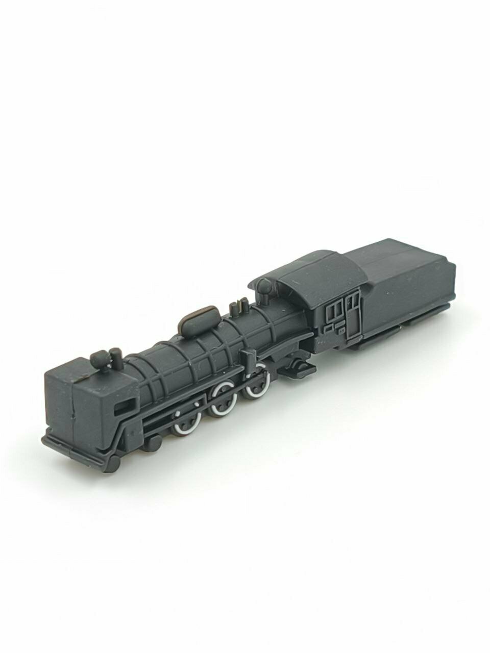 Паровоз черный 16GB USB-флеш-накопитель сувенирный