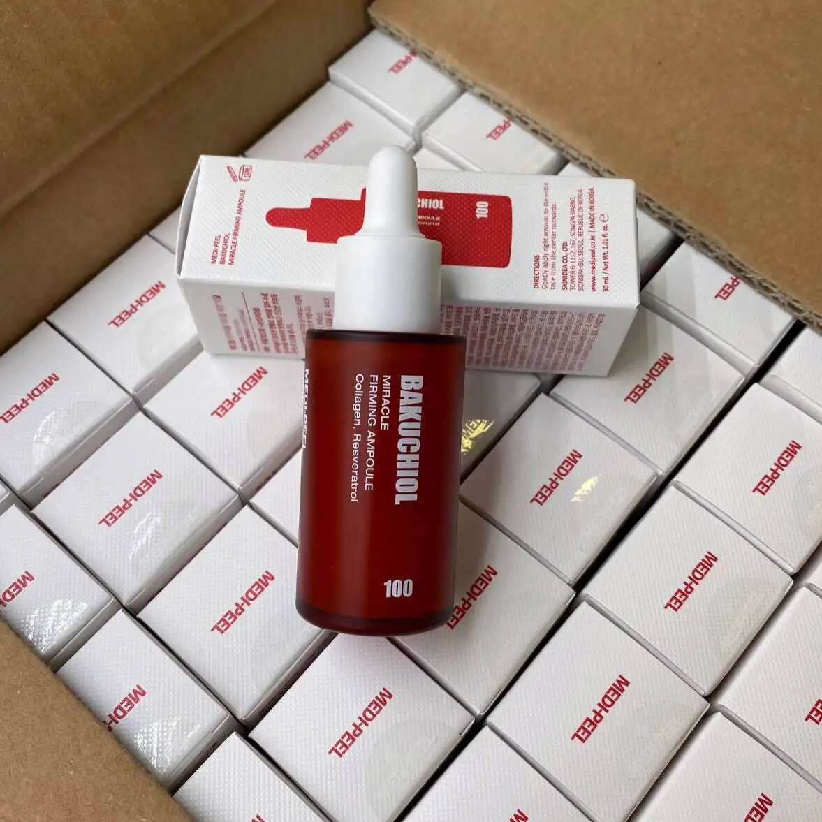 Омолаживающая сыворотка с бакучиолом Medi-Peel Bakuchiol Miracle Firming Ampoule 30 мл