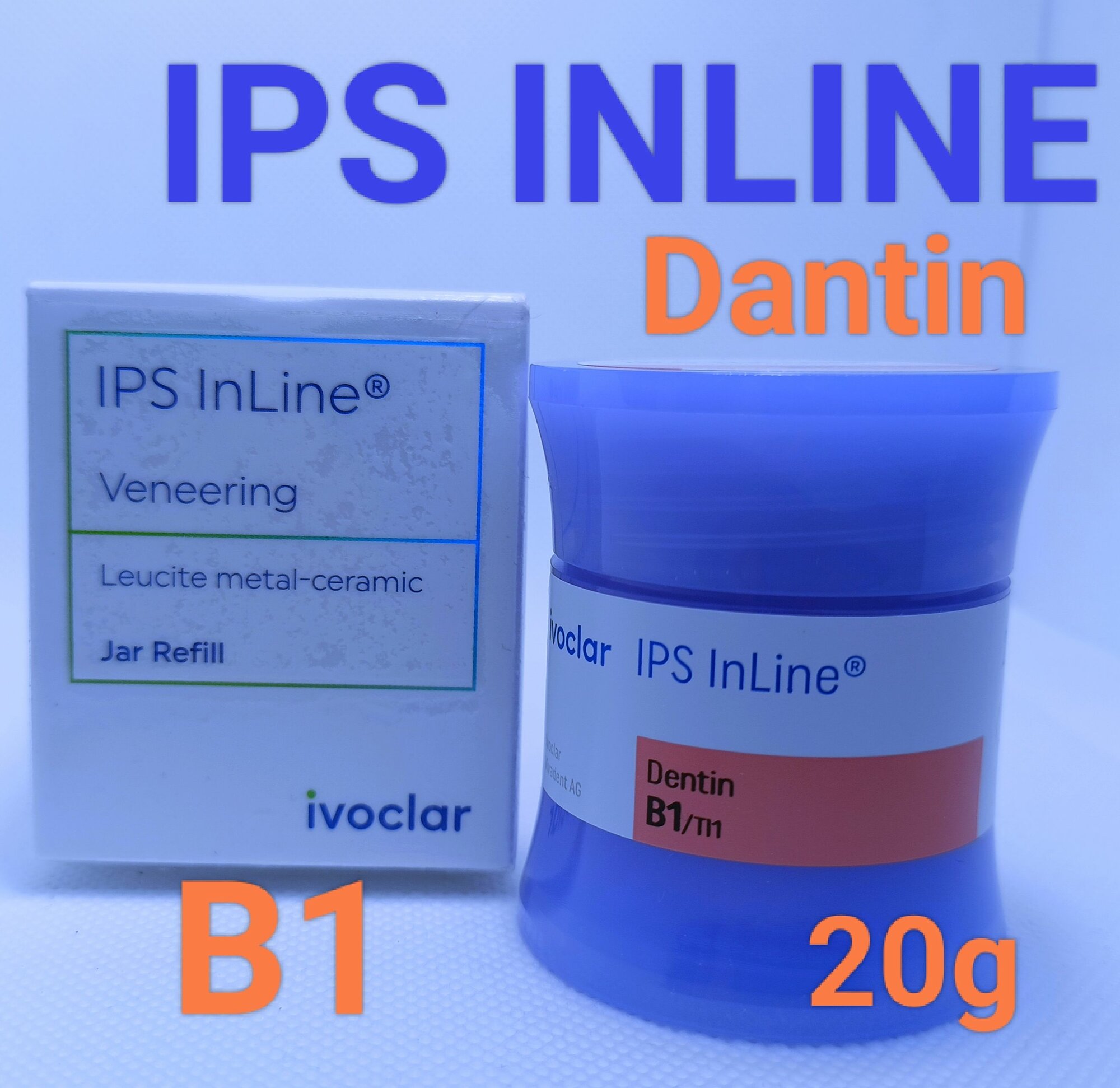 IPS InLine Dentin лейцитная облицовочная керамика B1 20 г