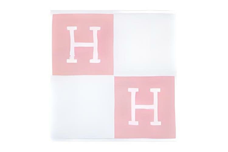 Полотенца для лица HERMES розовые, 30×30cm EU, мягкие, впитывающие, стильный дизайн, идеальны для дома и путешествий