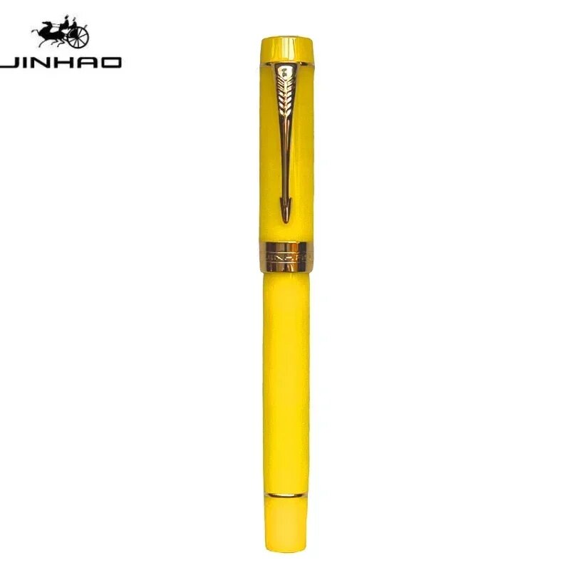 JINHAO 100 перьевая ручка Желтый, EF, Yellow