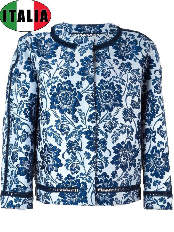 Ткань жаккард "Ermanno Scervino"- Италия цена за отрез 1,95 м (д-169)