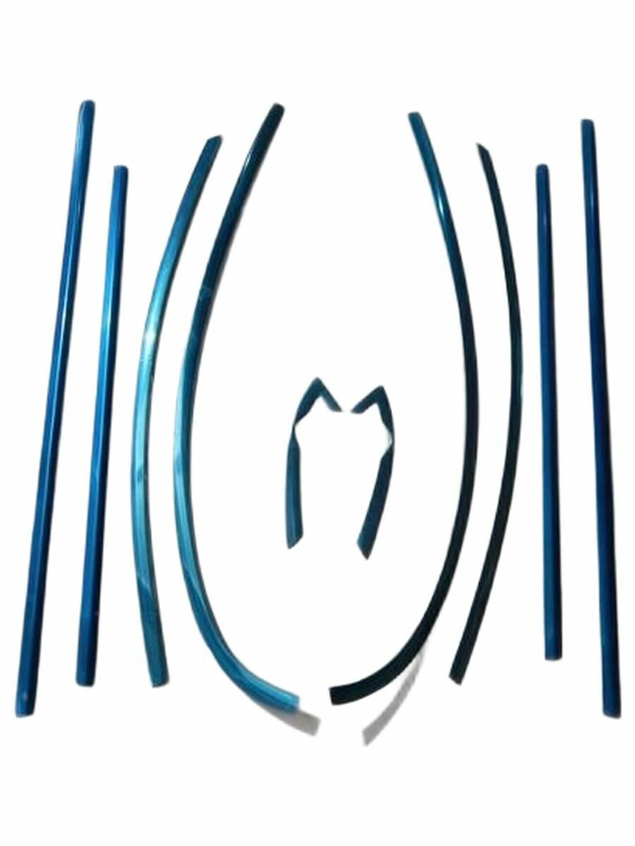 Накладка дверных арок (Хром) Geely Emgrand ЕС7 Sedan