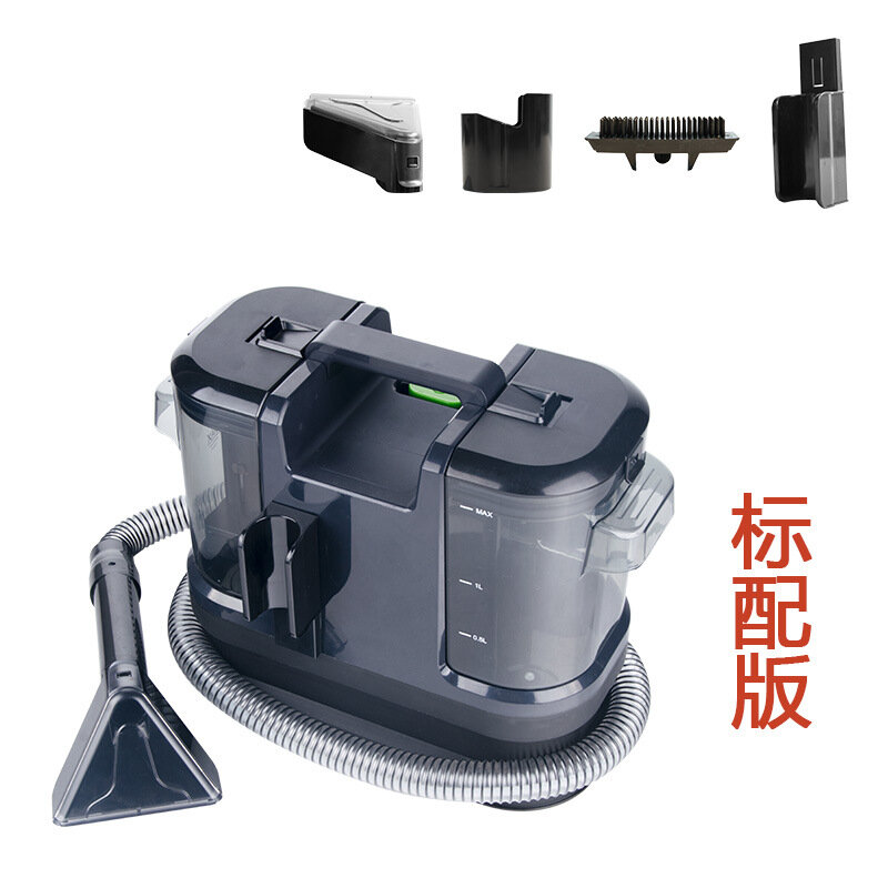 Машина для чистки ковров и тканей с колесами, бытовая машина для чистки диванов, машина для влажной и сухой чистки, пылесос для удаления пятен