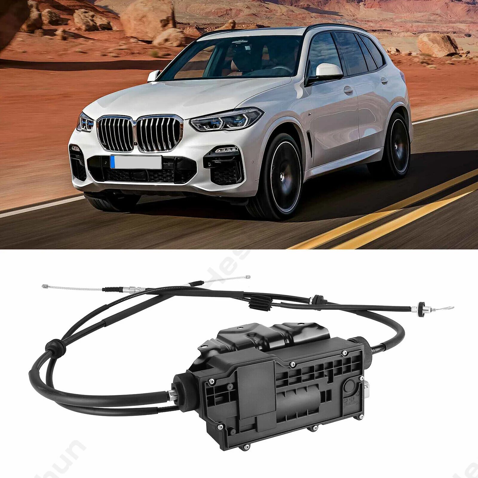 34436850289 Привод стояночного тормоза для BMW 2007-2013 X5 E70/2008-2014 X6 E71E72, совместимый с электронным стояночным тормозом в сборе