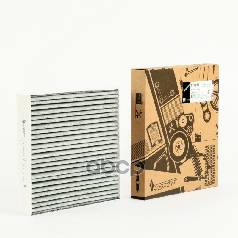 Фильтр салона GEELY ATLAS (2016-)/ATLAS PRO (2021-) ROSPART арт. RF0064