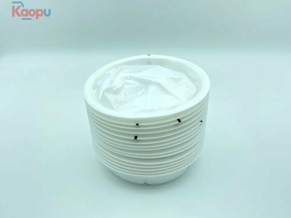 10 белых пакетиков для рвоты объемом 1000 мл, используемых при укачивании, тошноте, рвотных массах или у беременных женщин