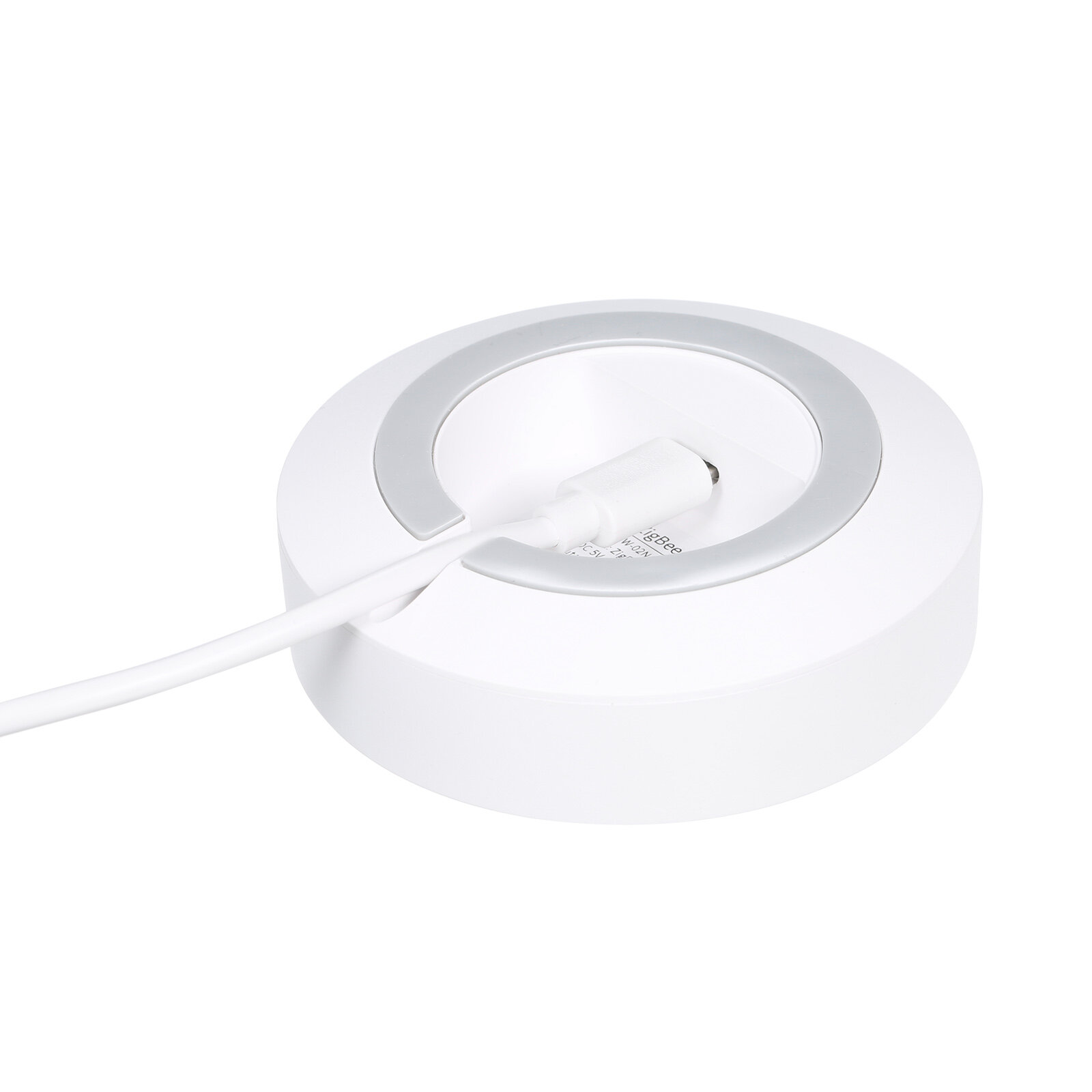 Шлюз беспроводной Zigbee GW001 для умного дома, концентратор домашнего мониторинга, совместимый с устройствами ZigBee 3.0, Google Assistant, Wi-Fi, BLE, модель GW001, материал PC, цвет белый, приложение TuyaSmart APP, адаптерный выход 5V/1A, рабочий ток