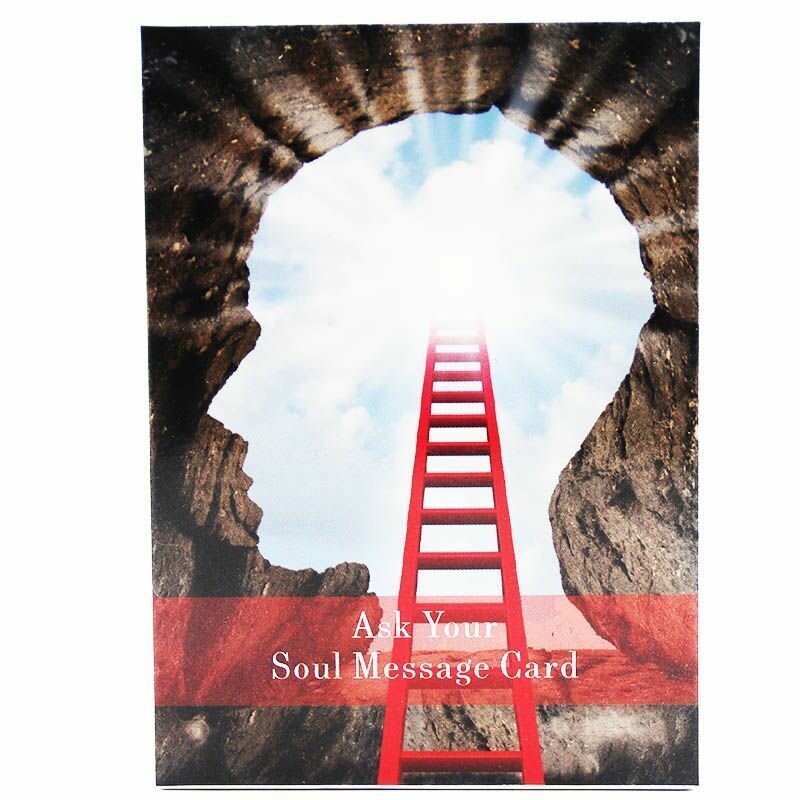 Ask Your Soul Message Oracle /Попросите карточку с посланием души/10x6CM/78шт