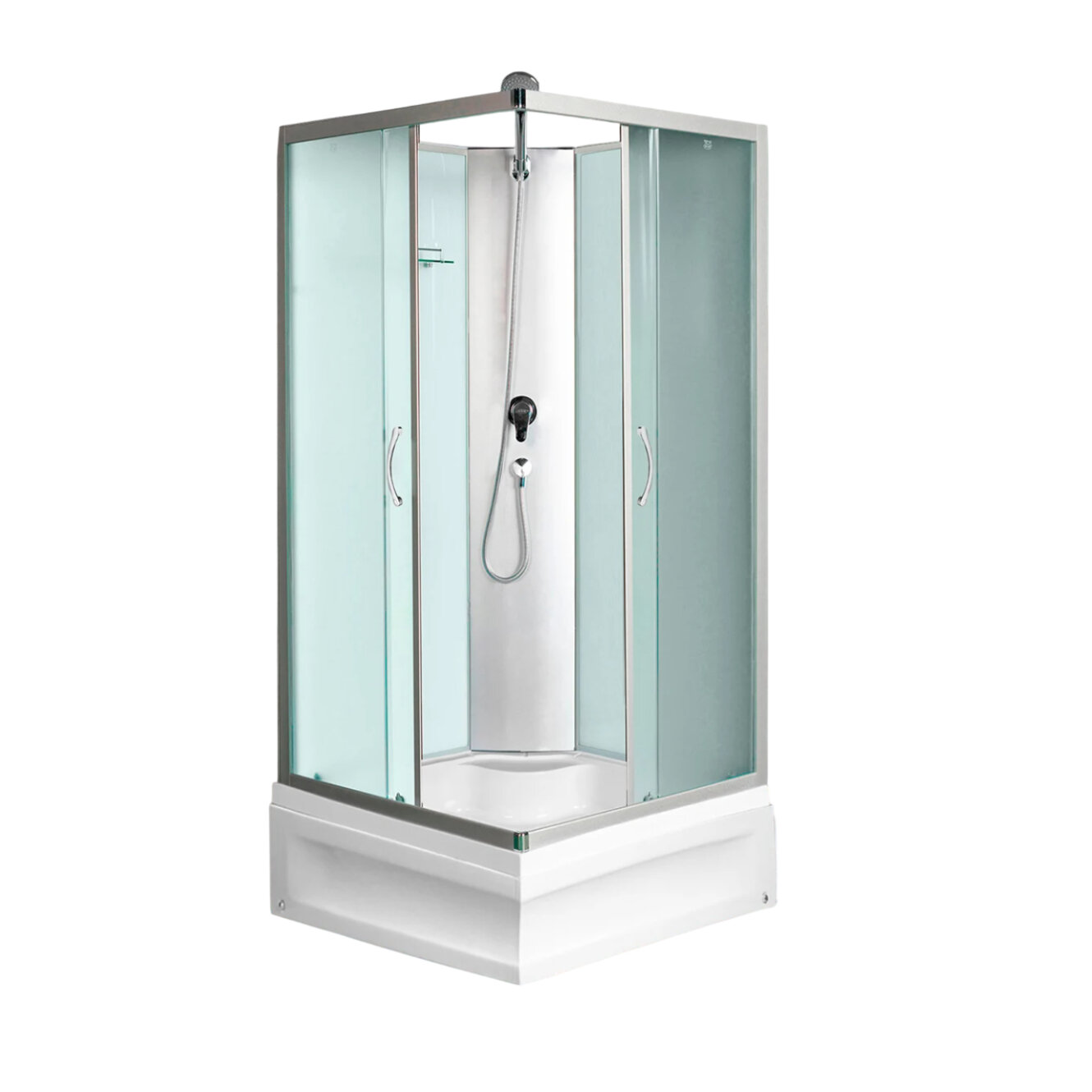 Душевая кабина River 90х90 QUADRO Б/К XL 90/41 MT