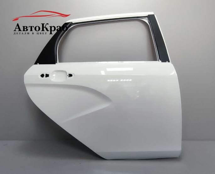 Дверь задняя правая в цвет для Лада Веста SW 2017 - 2022 г Универсал 5 дв. 221 - ледниковый, белый