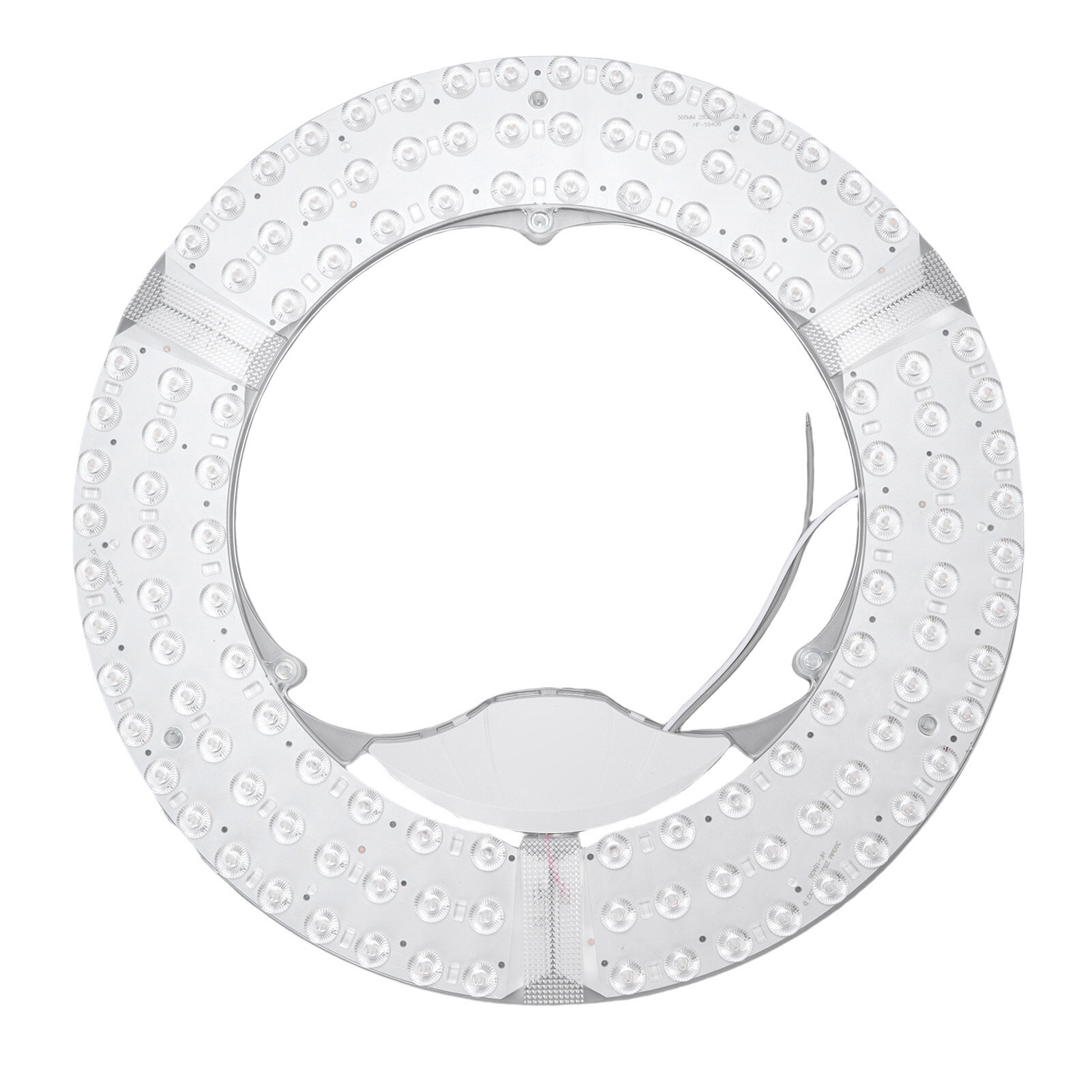 Потолочный вентилятор Светодиодный модуль 3 цвета Регулируемая яркость Магнитный потолочный светильник Комплект для модернизации 120 Вт 365 мм / 14,37 дюйма