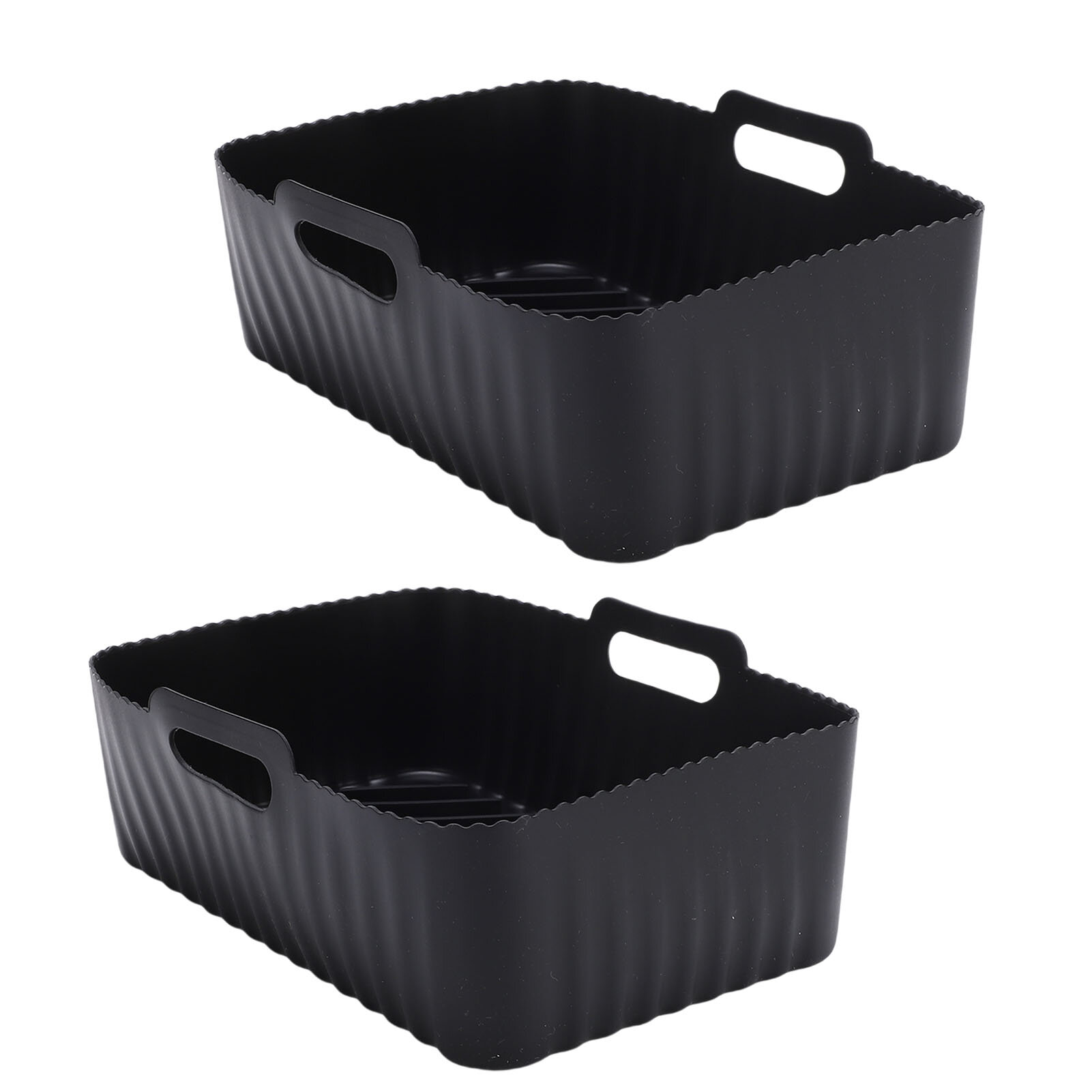 2 шт. вкладыш для фритюрницы, подходящий для AF300EU AF400EU пищевой силиконовый прямоугольный антипригарный горшок для фритюрницы