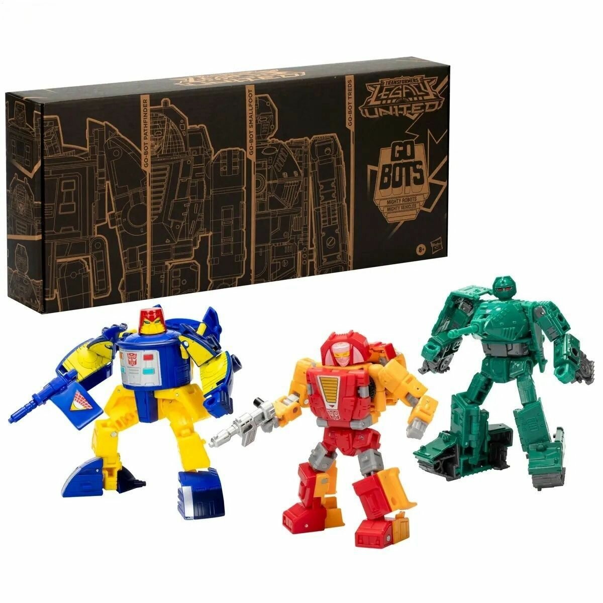 Игрушка Hasbro Трансформеры Transformers Generations Selects Legacy United Go-Bot Guardians 3 Pack