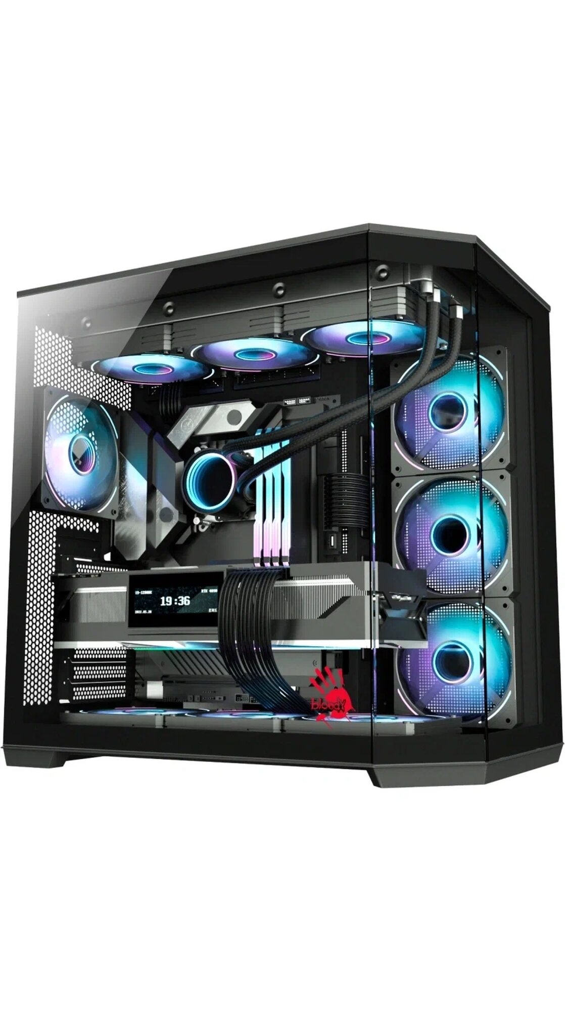 Компьютерный корпус ATX Bloody BD-CC109 черный (bd-cc109-bk)