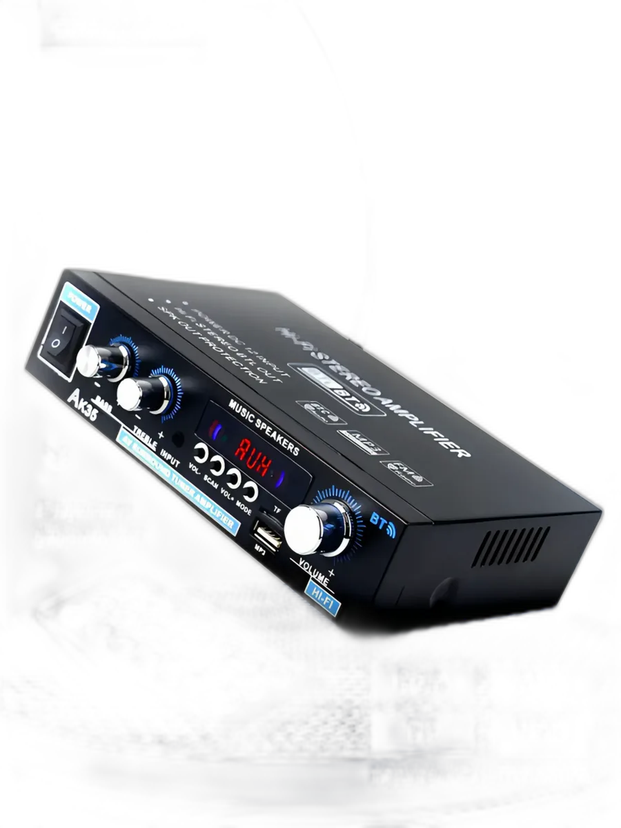 Усилитель звука для колонок с блютуз YF-AK35 300bt