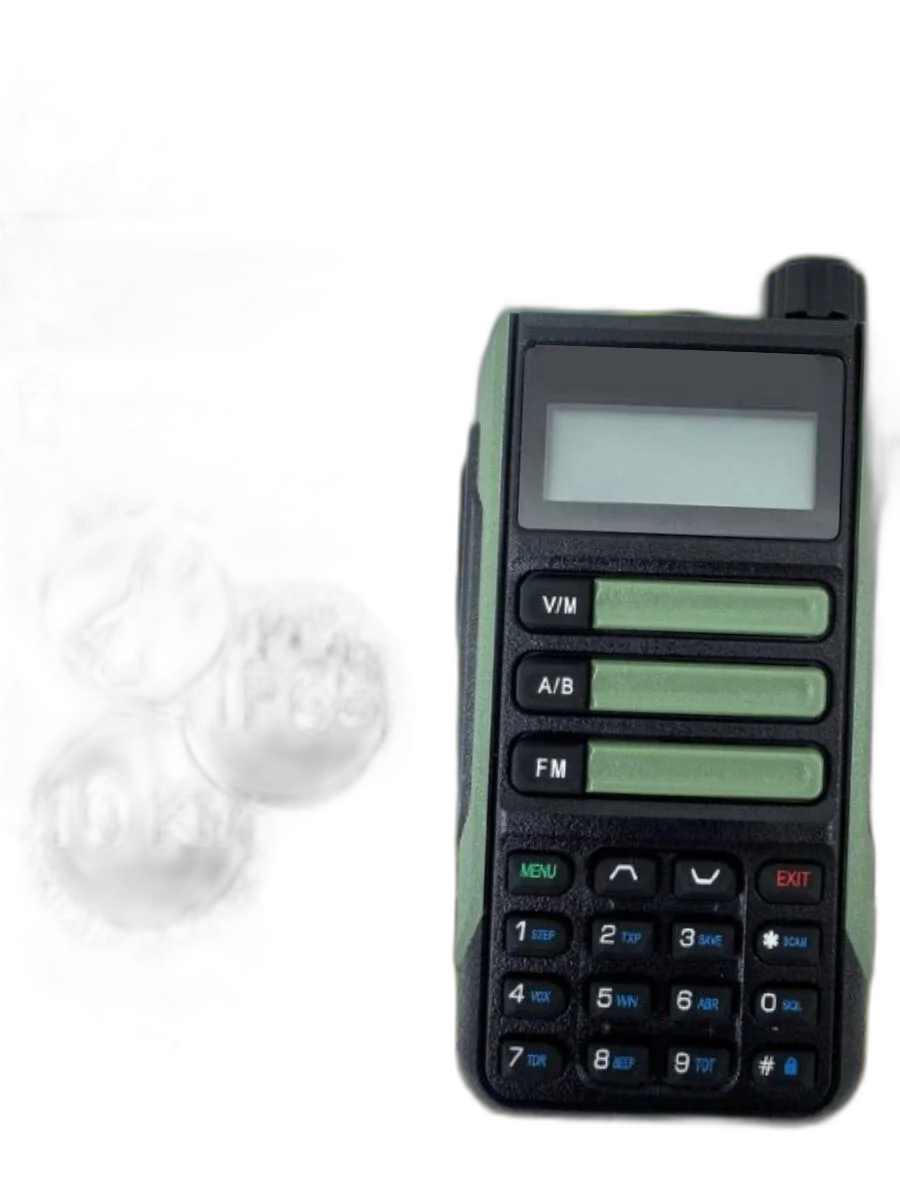 Рация двухдиапазонная 10W Type-C портативная радиостанция