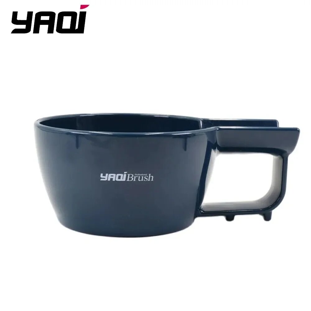 Yaqi Высококачественная пластиковая чаша для бритья зеленого цвета для мужчин, помазок для бритья