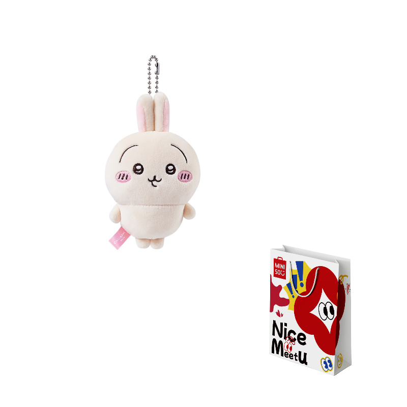 MINISO x Chiikawa Hachiware Chiikawa Usagi Dolls Plush Charm Small High null