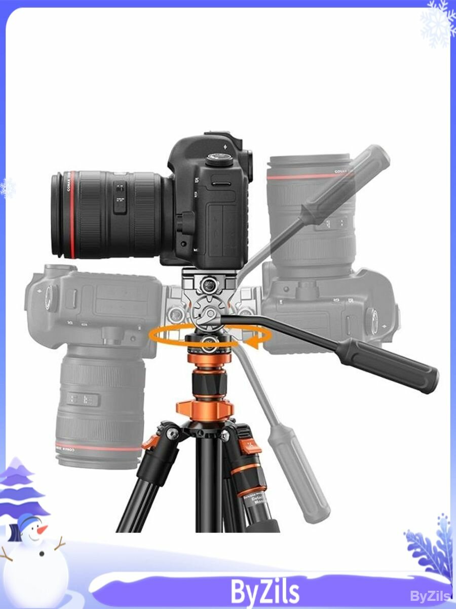 Штатив K&F Concept K234A7 с головой FH-03