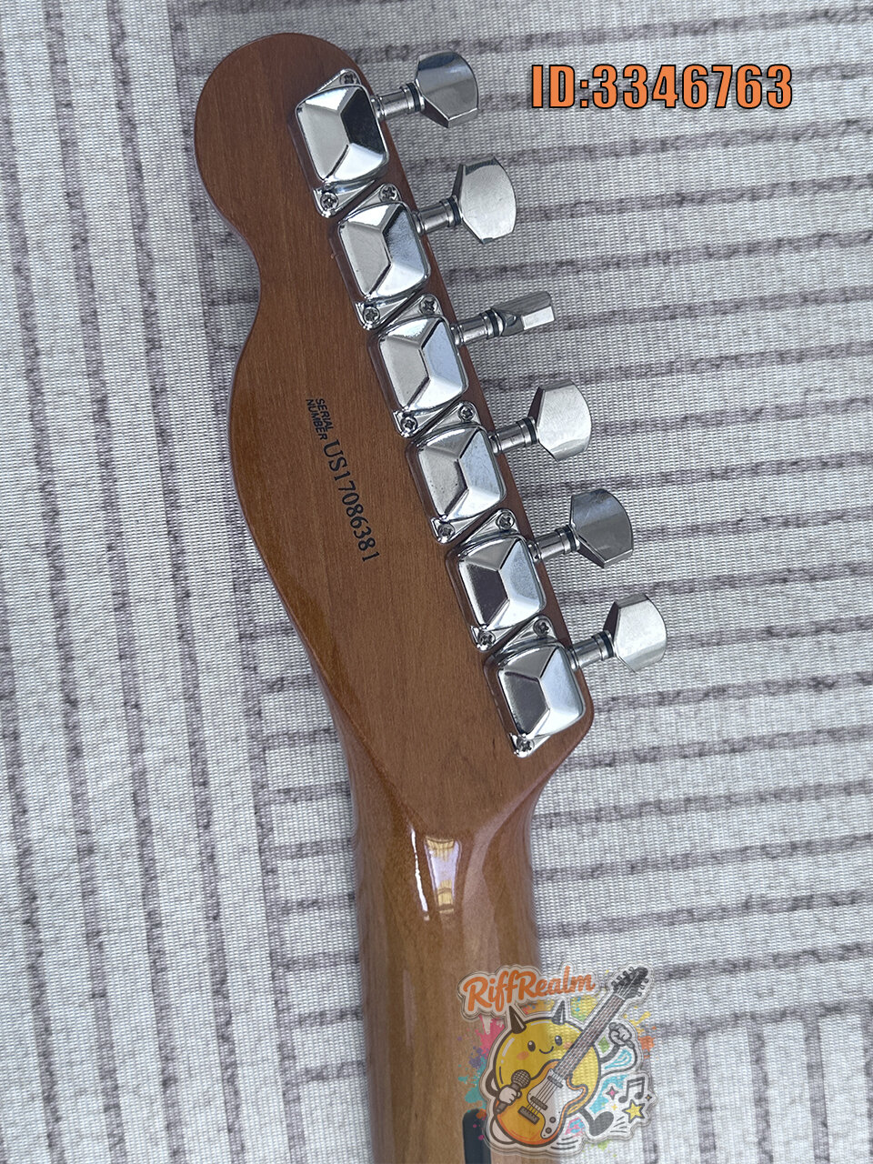 Электрогитара Telecaster SkyBlue&Blue&White — фото 1