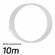Трубка PTFE White translucent 10m